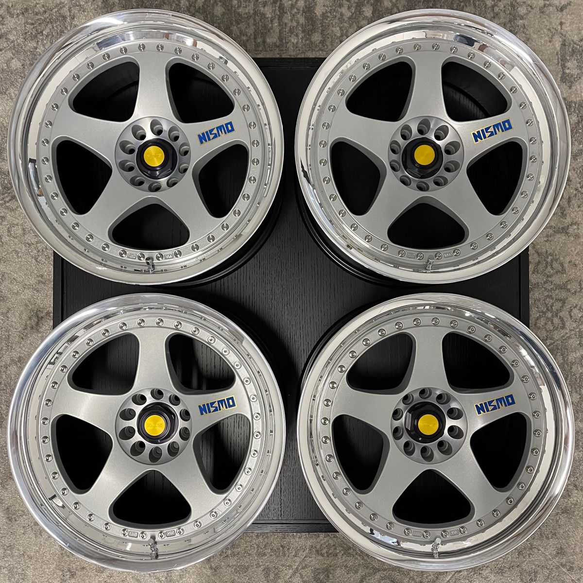 Rays Nismo LMGT1 18" x 9.5" +14, Set of 4 - JDM Gurus Auction (Sold 10/1/2021)